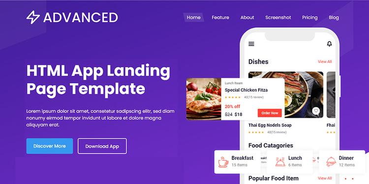 Free Product Website Templates | UIdeck
