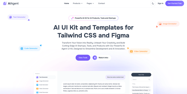 100+ Free HTML, Bootstrap, Tailwind, and React Templates | UIdeck