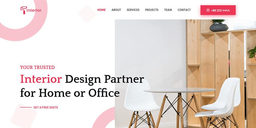 Interior - Free Interior Design and Decoration Template