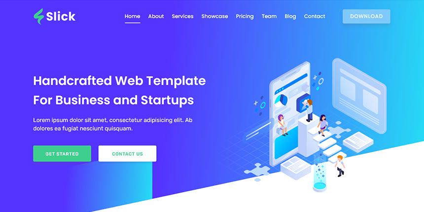 Free Product Website Templates | UIdeck