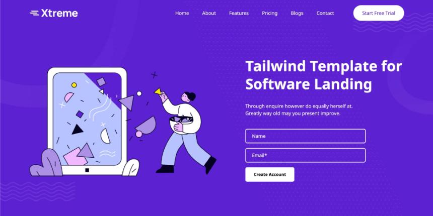30+ Free SaaS Landing Page Templates | UIdeck