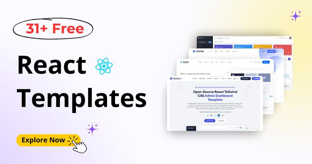 31+ Best Free React Templates of 2024 | UIdeck